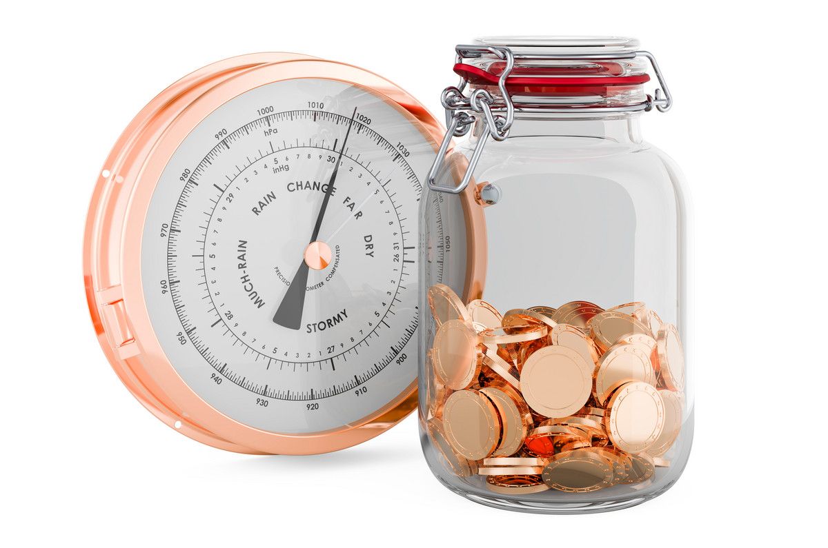 Tegning af anparter til Ny Købmand og barometer